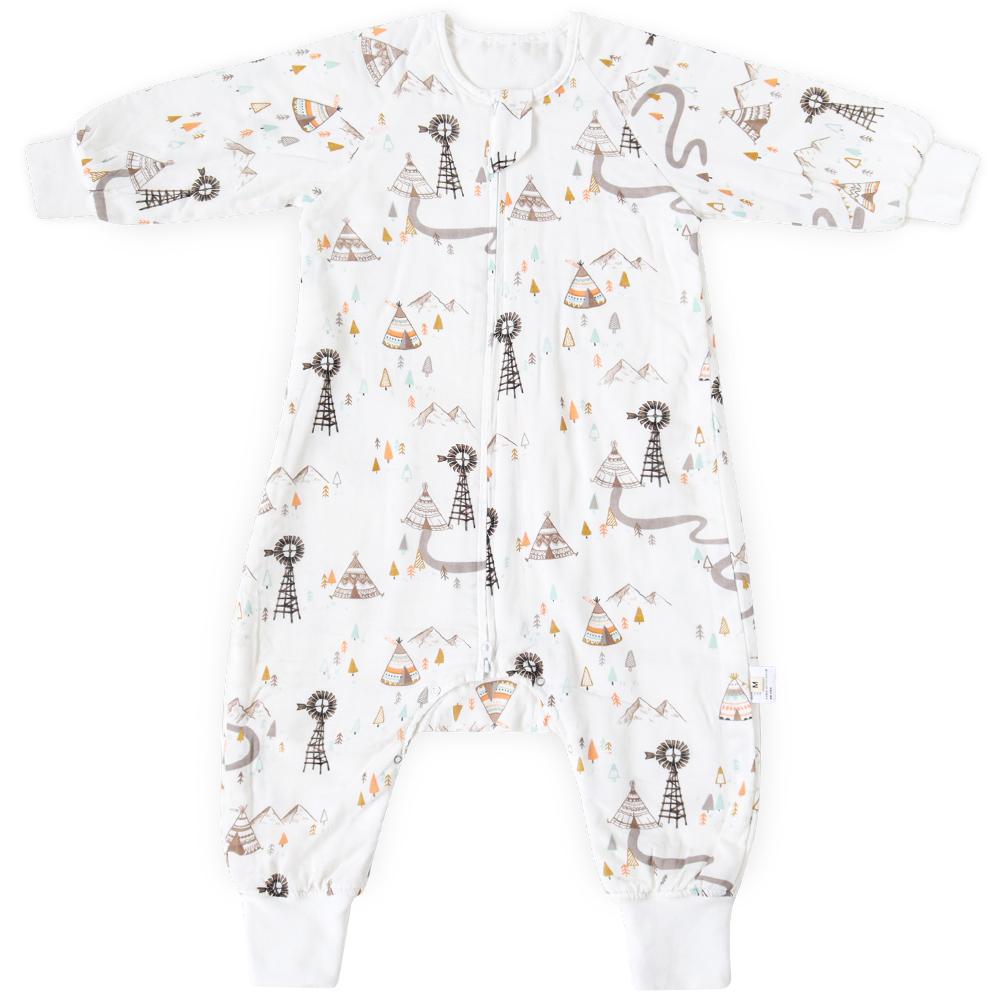 Pibi Mountains Sleeping Bag Multicolor/White Age- 6 Months to 5 Years ...